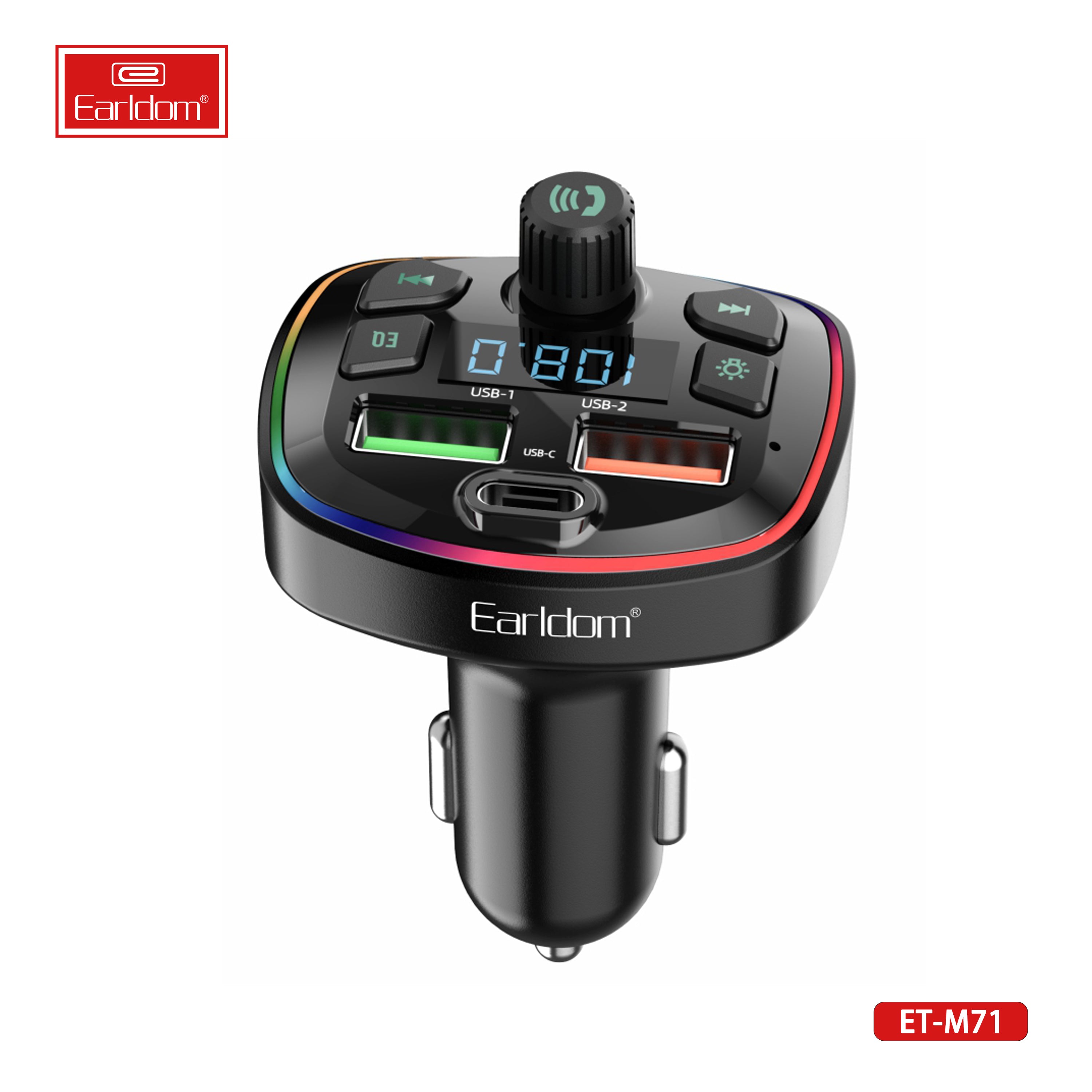 ET-M71 FM Transmitter Bluetooth Car kit – Proshopping.com.au