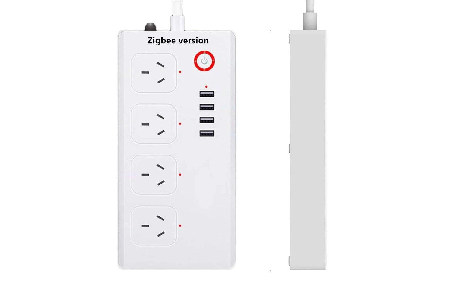 Zigbee Smart Plug Outlets Socket Power Board 8 Way 4 USB Plug Alexa Go ...