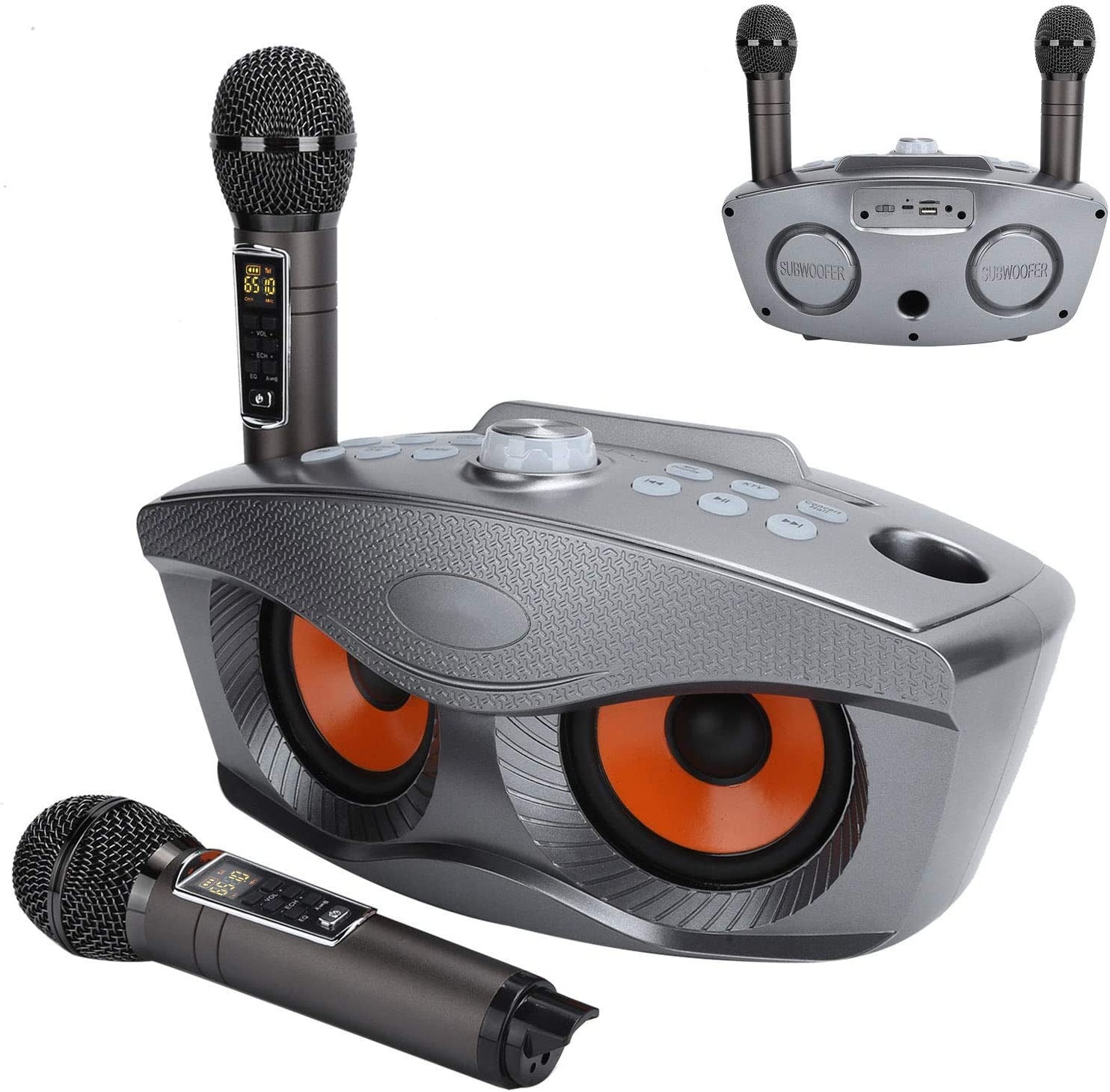 SDRD SD-306 Plus Karaoke Speaker system with 2 Mic – Proshopping.com.au